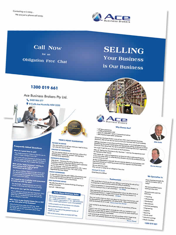 Ace Business Broker Master Design